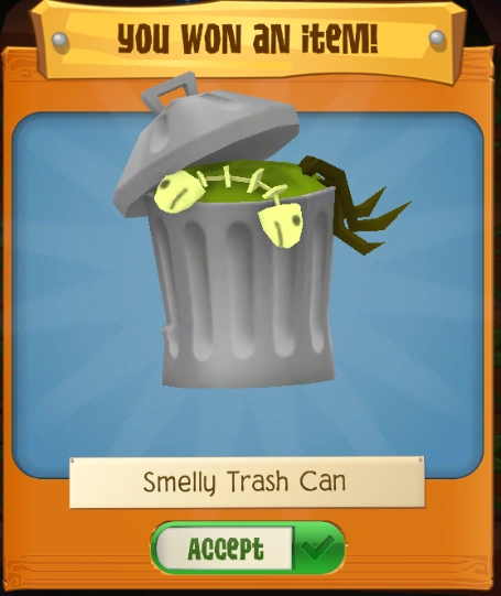 Smelly Trash Can | Animal Jam Wiki | Fandom