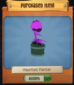Haunted Planter | Animal Jam Wiki | Fandom