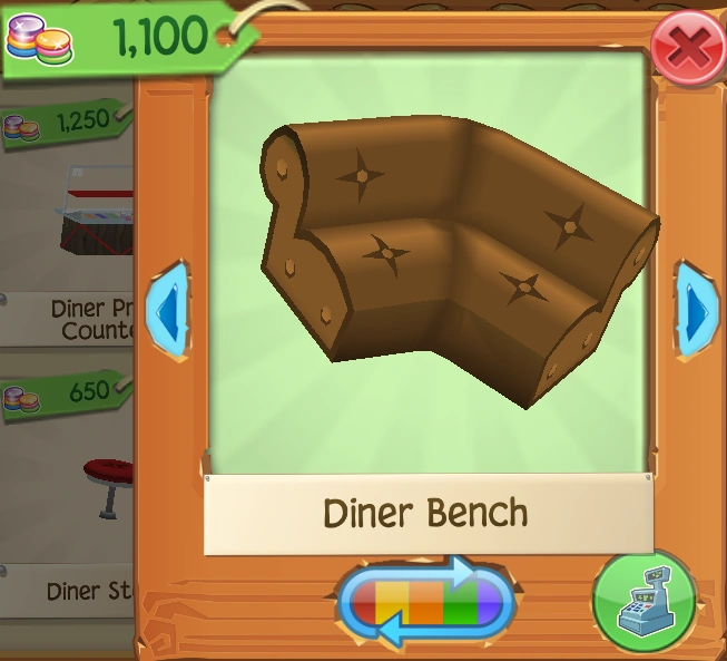 Diner Bench | Animal Jam Wiki | Fandom