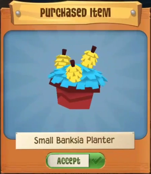 Small Banksia Planter | Animal Jam Wiki | Fandom