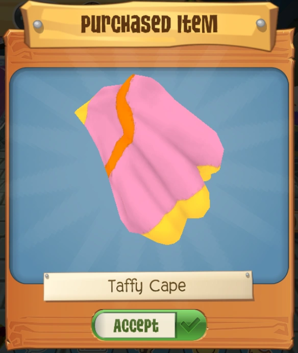 Taffy Cape | Animal Jam Wiki | Fandom