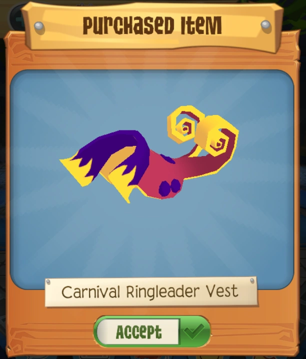 Carnival Ringleader Vest | Animal Jam Wiki | Fandom
