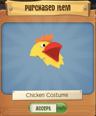 Chicken Costume | Animal Jam Wiki | Fandom