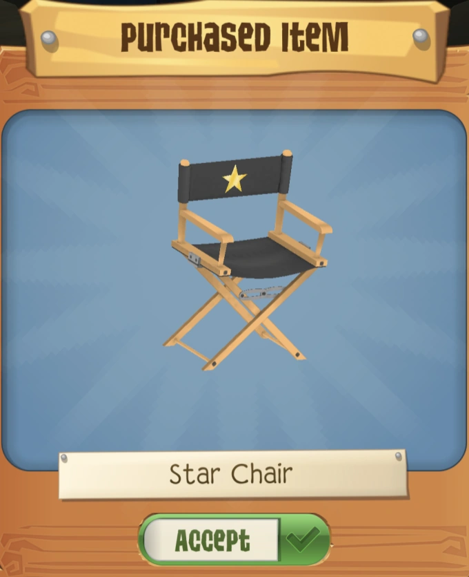 Star Chair | Animal Jam Wiki | Fandom