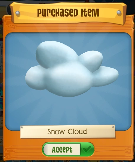 Snow Cloud | Animal Jam Wiki | Fandom