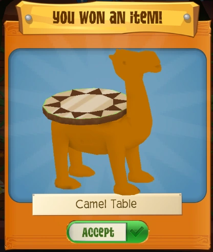 Camel Table | Animal Jam Wiki | Fandom