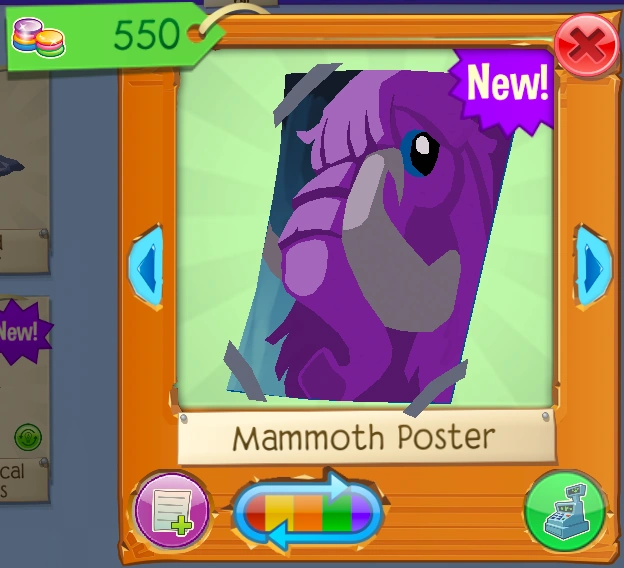 Mammoth Poster | Animal Jam Wiki | Fandom