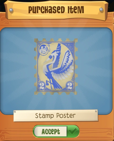 Stamp Poster | Animal Jam Wiki | Fandom