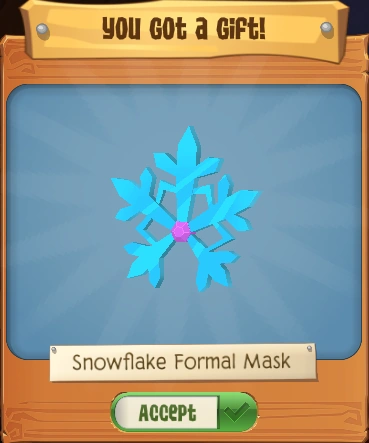 Snowflake Formal Mask | Animal Jam Wiki | Fandom