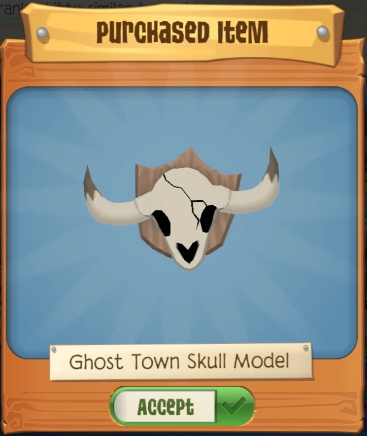 Ghost Town Skull Model | Animal Jam Wiki | Fandom