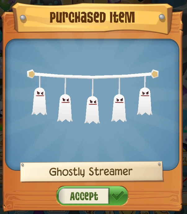 Ghostly Streamer | Animal Jam Wiki | Fandom