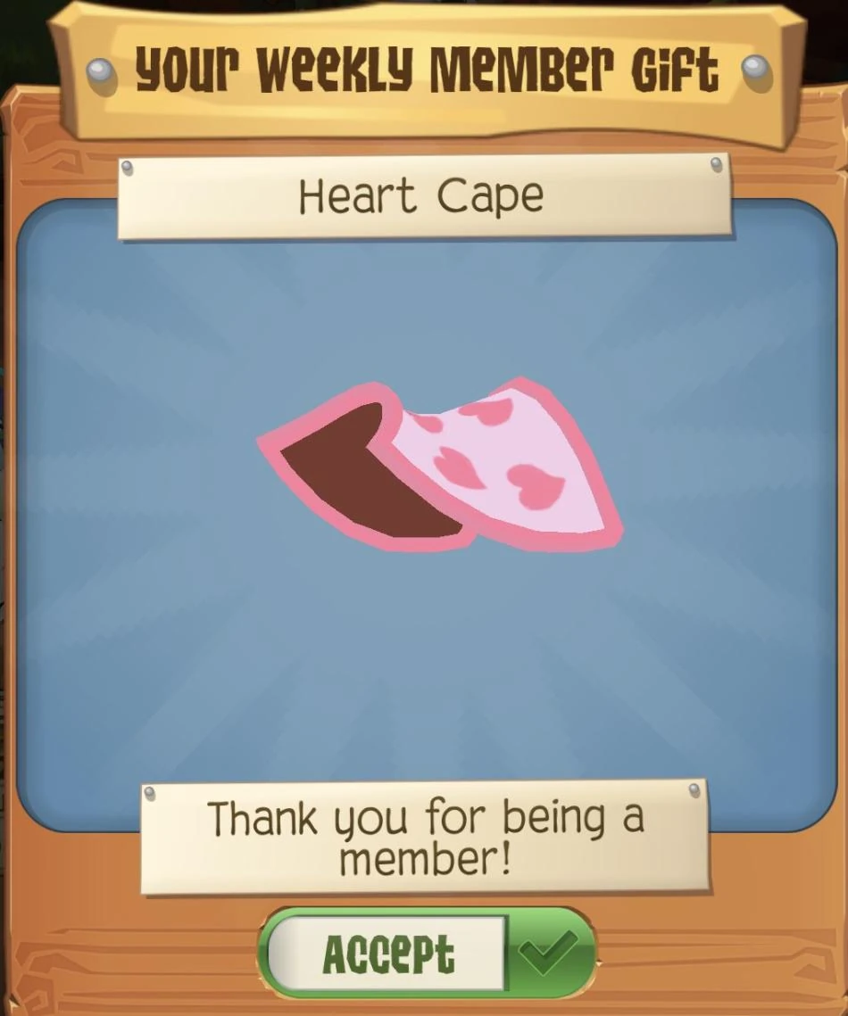 Heart Cape | Animal Jam Wiki | Fandom