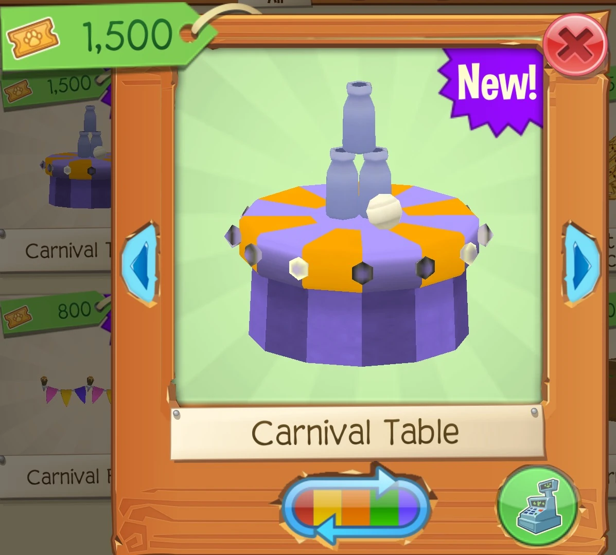 Carnival Table | Animal Jam Wiki | Fandom