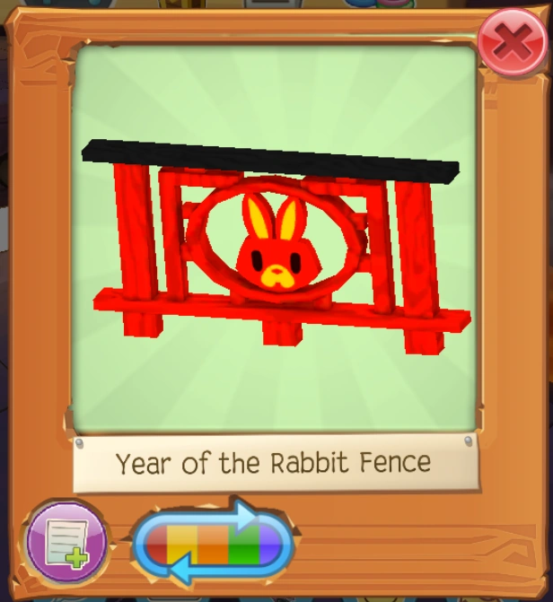 Year of the Rabbit Fence | Animal Jam Wiki | Fandom