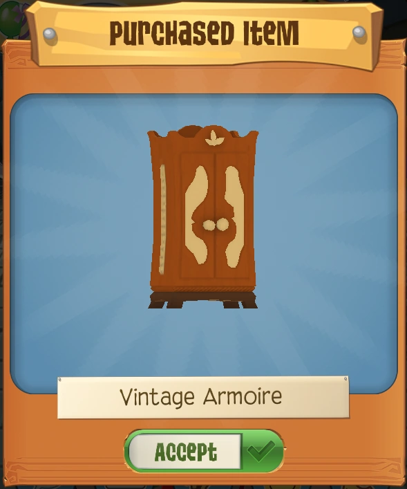 Vintage Armoire | Animal Jam Wiki | Fandom