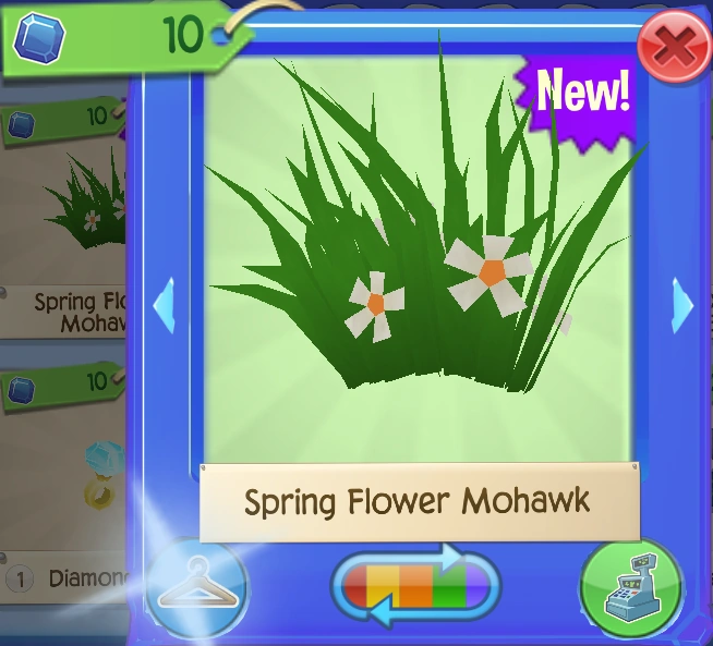 Spring Flower Mohawk | Animal Jam Wiki | Fandom