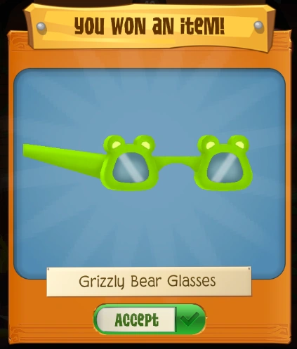 Grizzly Bear Glasses | Animal Jam Wiki | Fandom