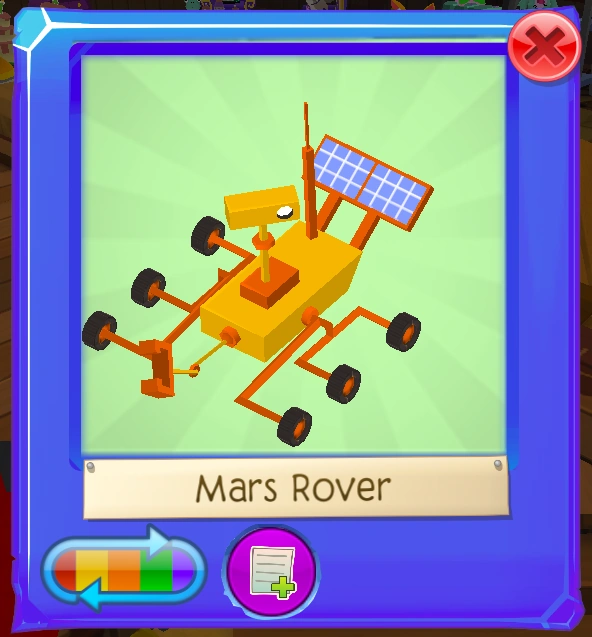 Mars Rover Animals