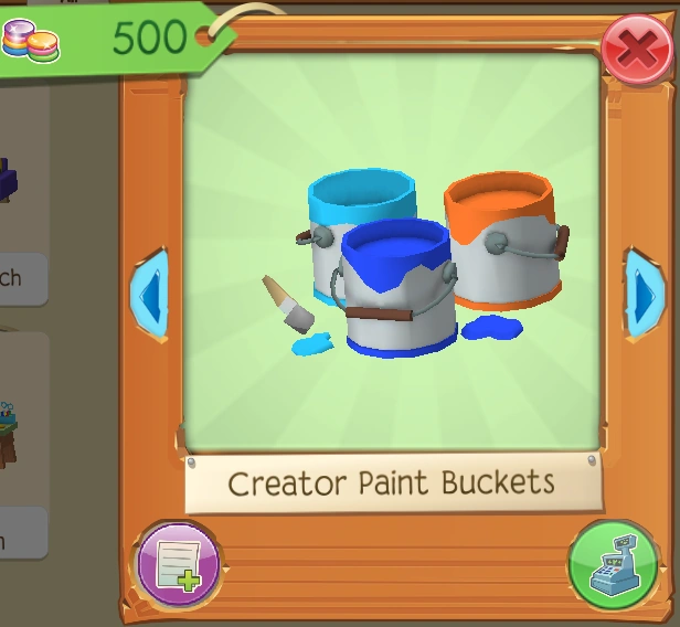 Creator Paint Buckets | Animal Jam Wiki | Fandom