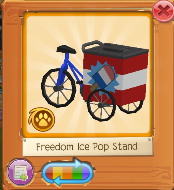 Freedom Ice Pop Stand | Animal Jam Wiki | Fandom