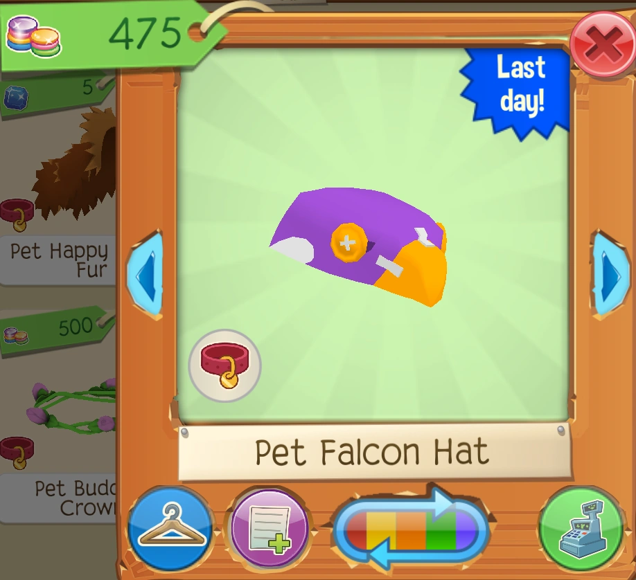Pet Falcon Hat | Animal Jam Wiki | Fandom
