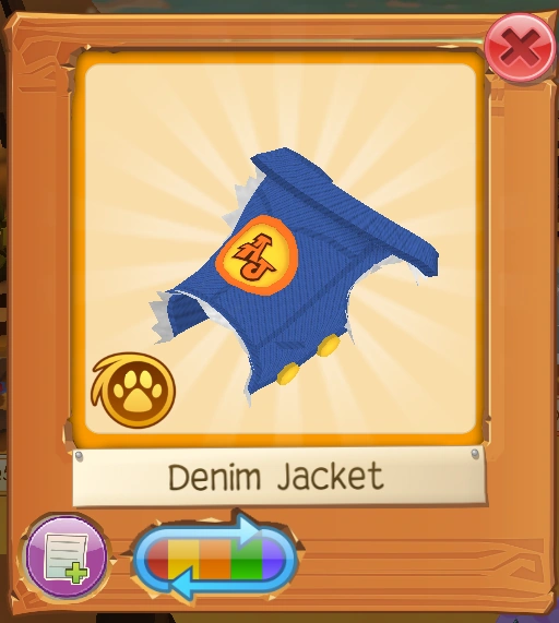 Denim Jacket | Animal Jam Wiki | Fandom