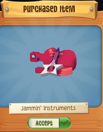Jammin’ Instruments | Animal Jam Wiki | Fandom