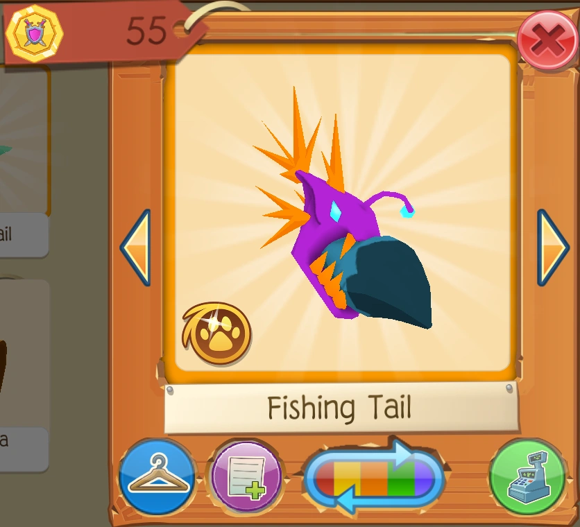 Fishing Tail | Animal Jam Wiki | Fandom