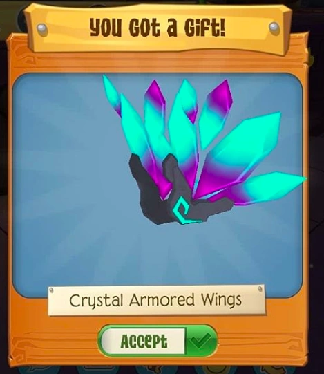 Crystal Armored Wings | Animal Jam Wiki | Fandom