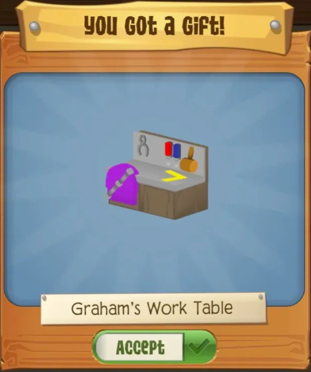 Graham's Work Table | Animal Jam Wiki | Fandom