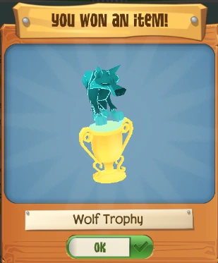 Wolf Trophy | Animal Jam Wiki | Fandom