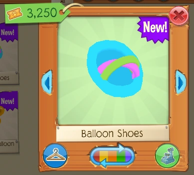 Balloon Shoes | Animal Jam Wiki | Fandom