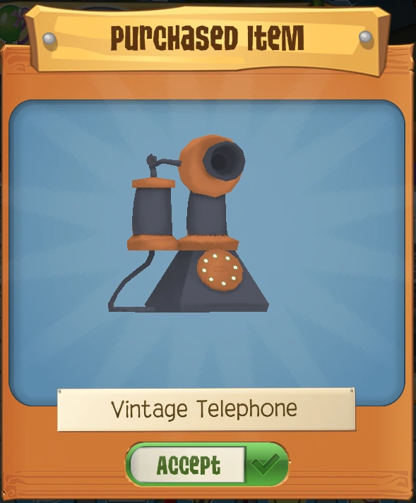 Vintage Telephone | Animal Jam Wiki | Fandom