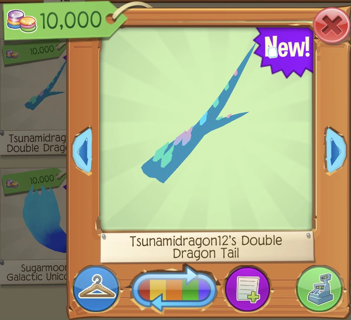 Tsunamidragon12's Double Dragon Tail | Animal Jam Wiki | Fandom