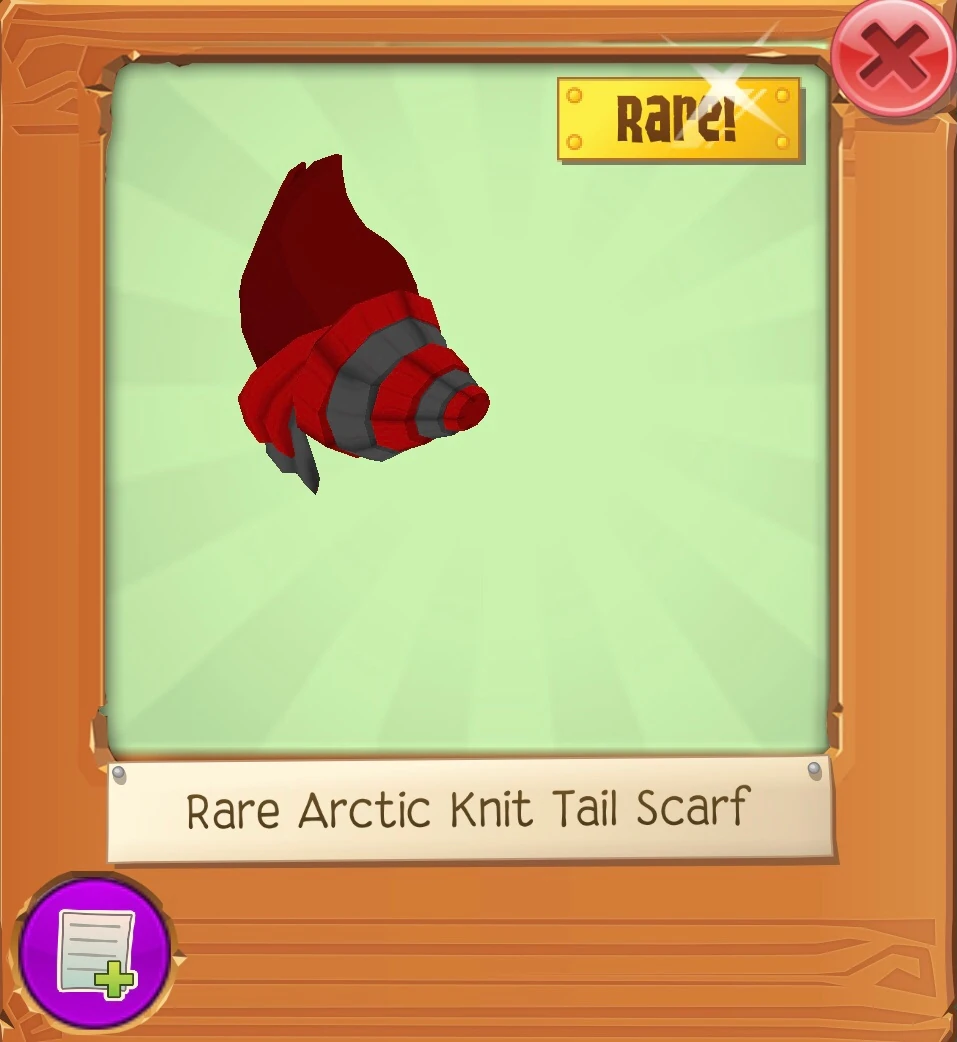 Arctic Knit Tail Scarf/Leilani | Animal Jam Wiki | Fandom