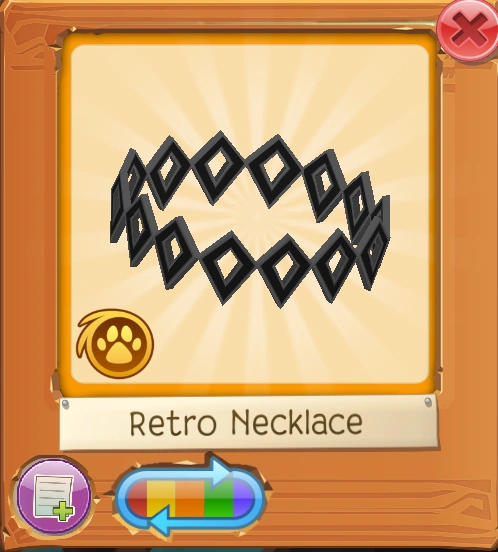 Retro Necklace | Animal Jam Wiki | Fandom