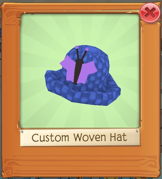 Custom Woven Hat | Animal Jam Wiki | Fandom