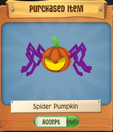 Spider Pumpkin | Animal Jam Wiki | Fandom