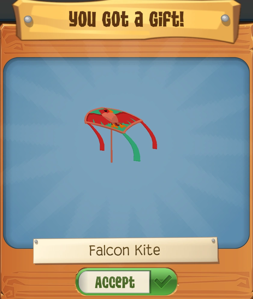 Falcon Kite/Login Gift | Animal Jam Wiki | Fandom