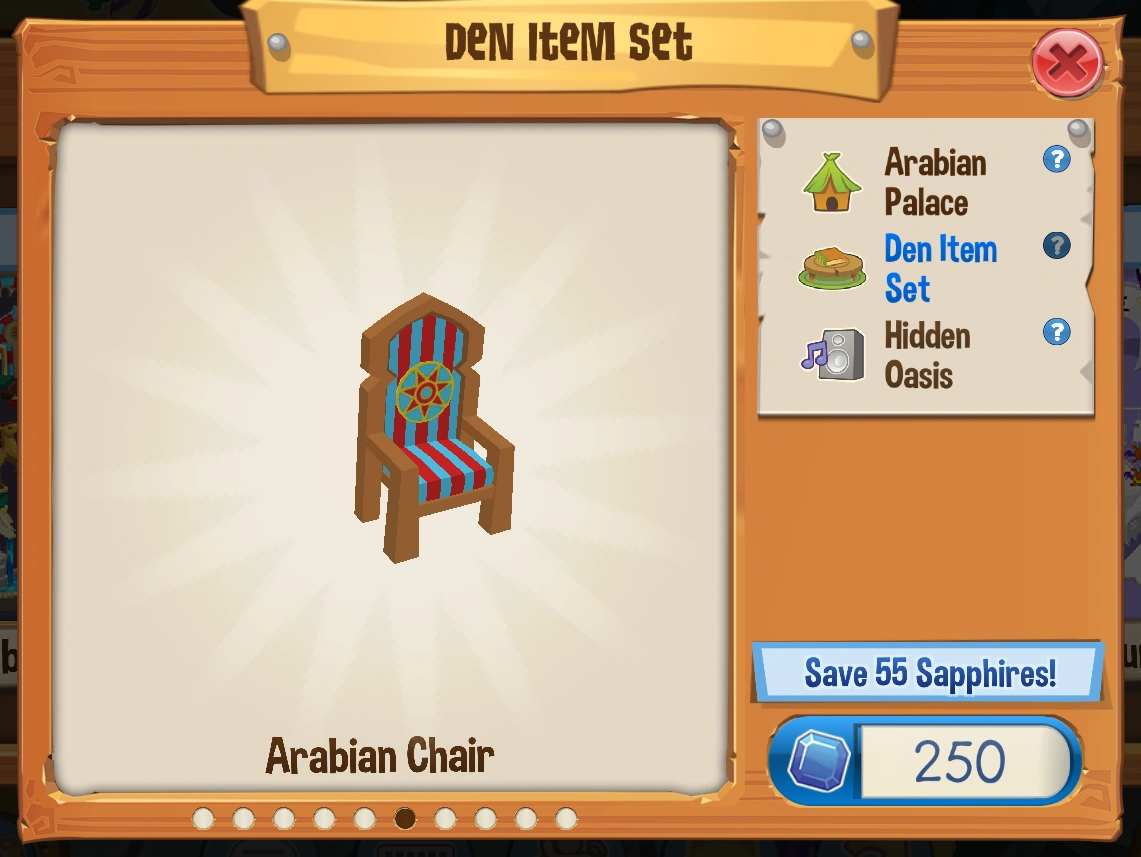 Arabian Chair | Animal Jam Wiki | Fandom