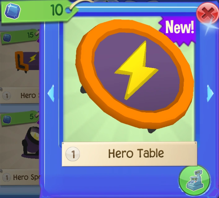 Hero Table | Animal Jam Wiki | Fandom