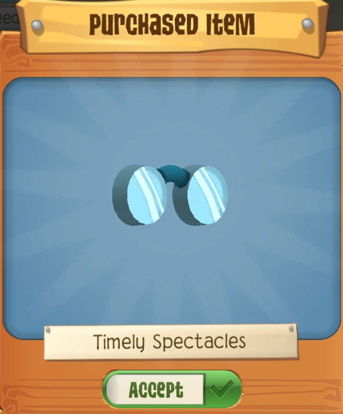 Timely Spectacles | Animal Jam Wiki | Fandom