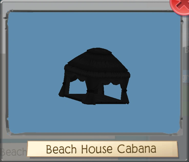 Beach House Cabana/Blueprint | Animal Jam Wiki | Fandom