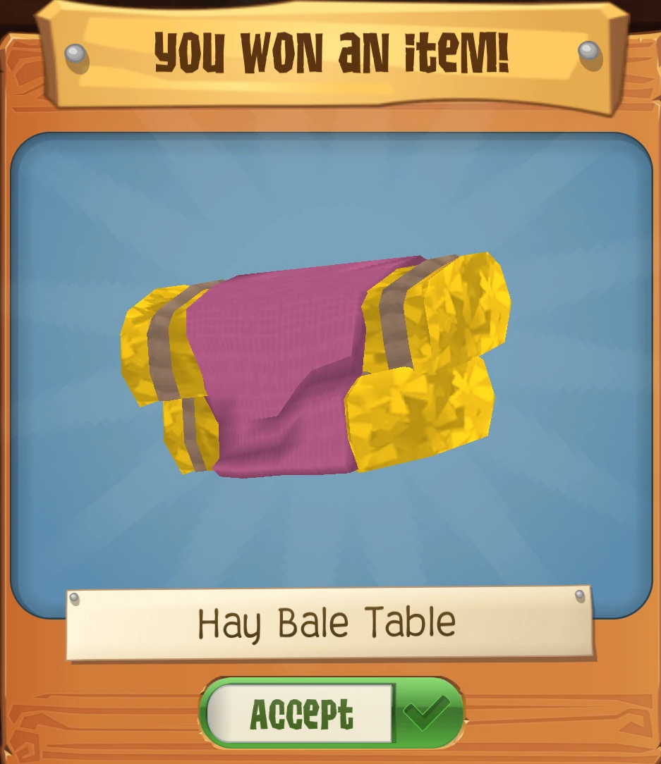 Hay Bale Table | Animal Jam Wiki | Fandom