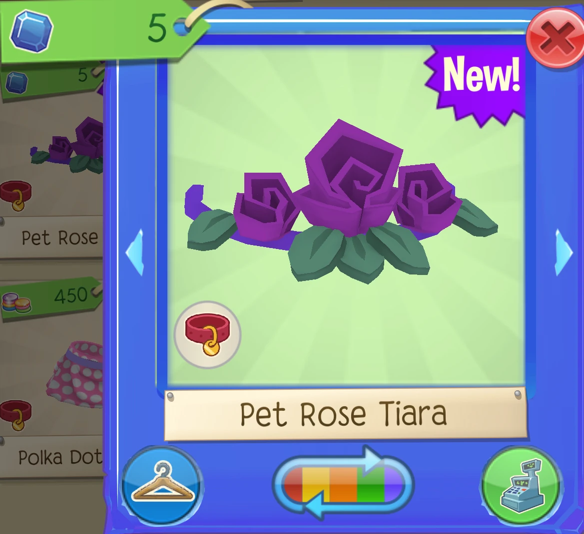 Pet Rose Tiara | Animal Jam Wiki | Fandom