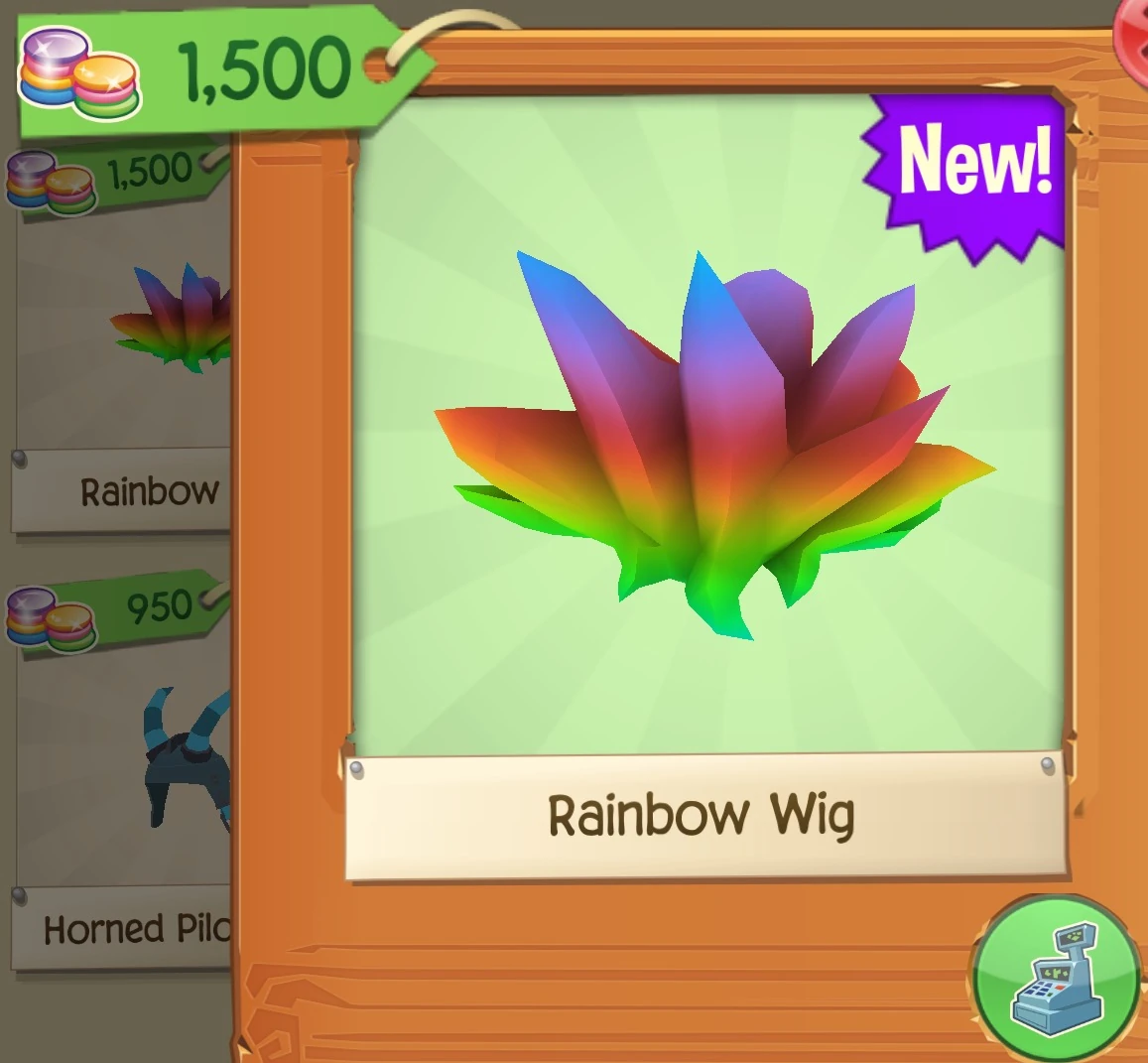 Rainbow Wig | Animal Jam Wiki | Fandom