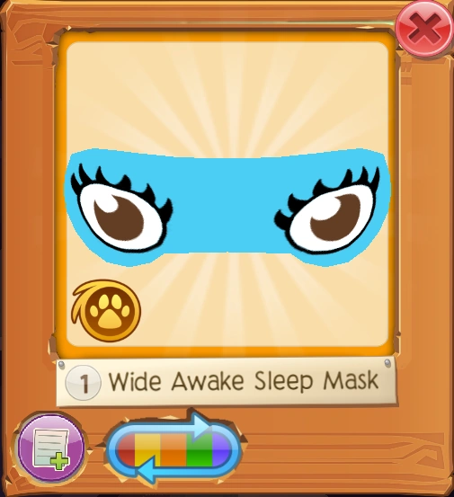 Wide Awake Sleep Mask | Animal Jam Wiki | Fandom