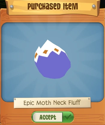 Epic Moth Neck Fluff | Animal Jam Wiki | Fandom