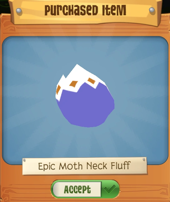 Epic Moth Neck Fluff | Animal Jam Wiki | Fandom