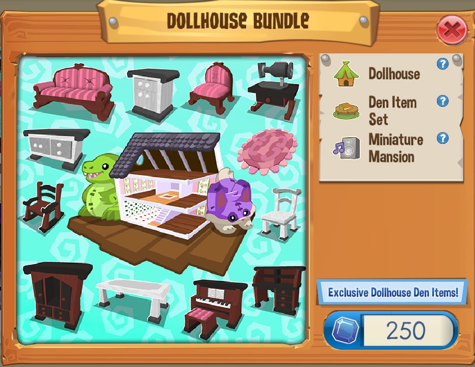 Dollhouse Bundle | Animal Jam Wiki | Fandom